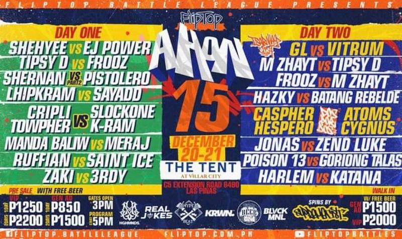 From A Fan’s Perspective: Ahon 15 Highlights | FlipTop Battle League