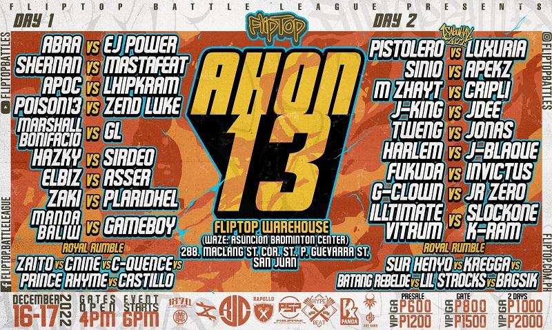 FlipTop 2022: Back in Full Effect | FlipTop Battle League